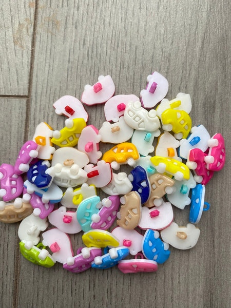 17mm Two Tone Car Buttons | Buttons by Smart as a Button – Smart as a ...