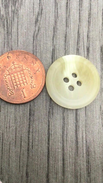 20mm or 15mm Cream Coat Buttons | Buttons by Smart as a Button – Smart ...
