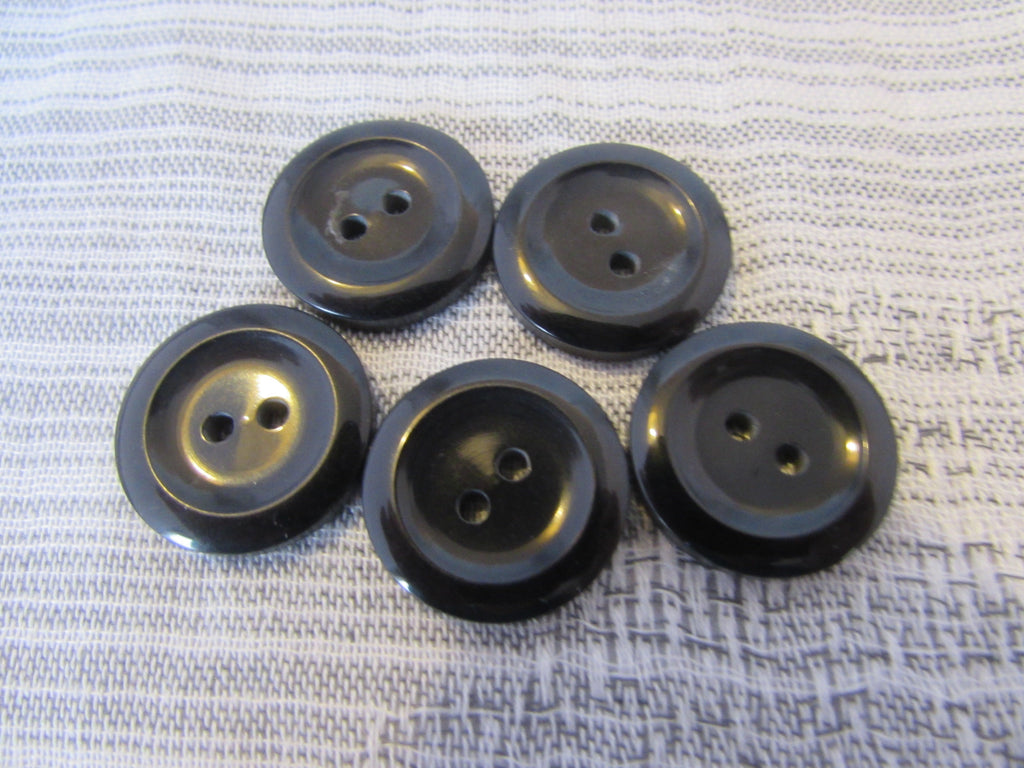 20mm Black Coat Buttons | Buttons by Smart as a Button – Smart as a button