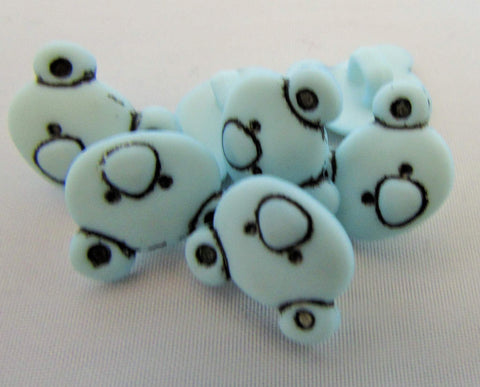 teddy bear head buttons